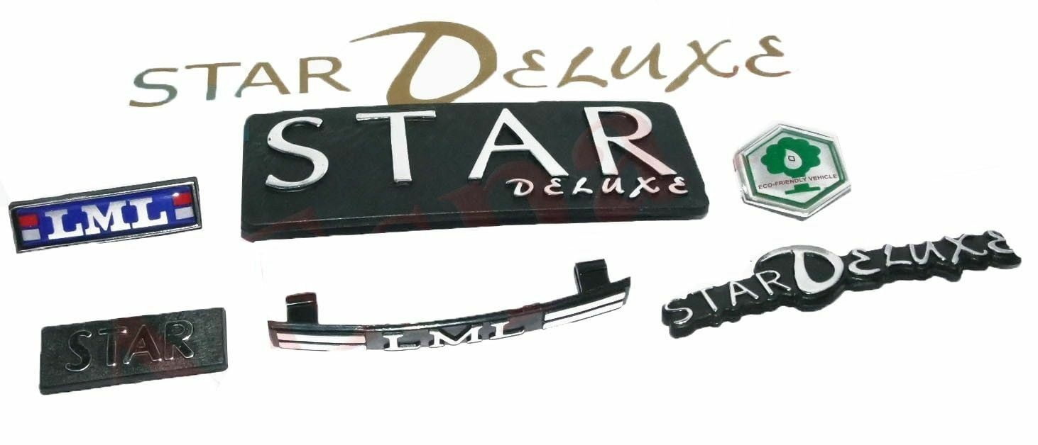 LML Star Deluxe Models Horncast Badge Sticker Kit - Walmart.com