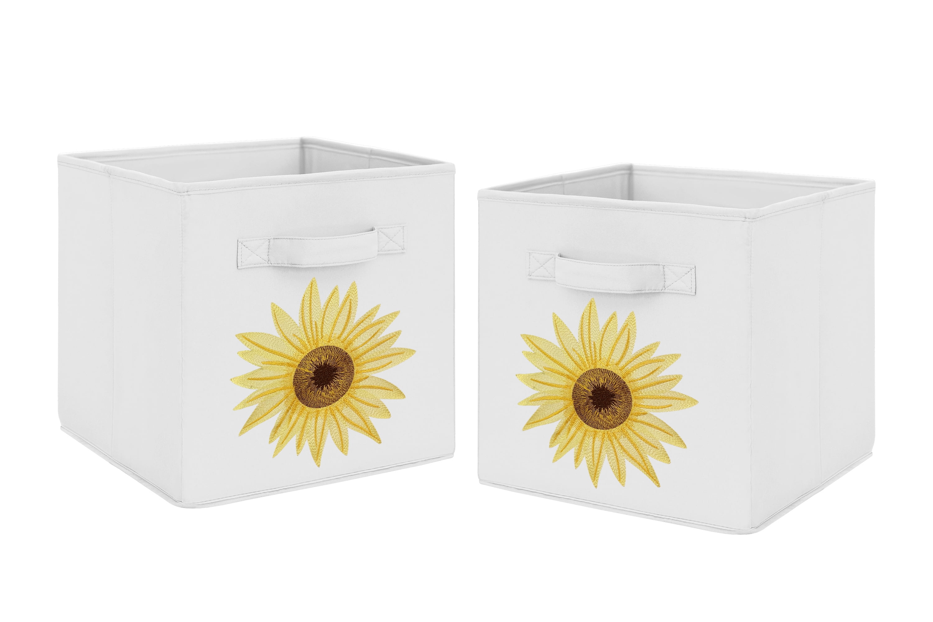 Sunflower Storage Fabric Bin by Sweet Jojo Designs - Walmart.com