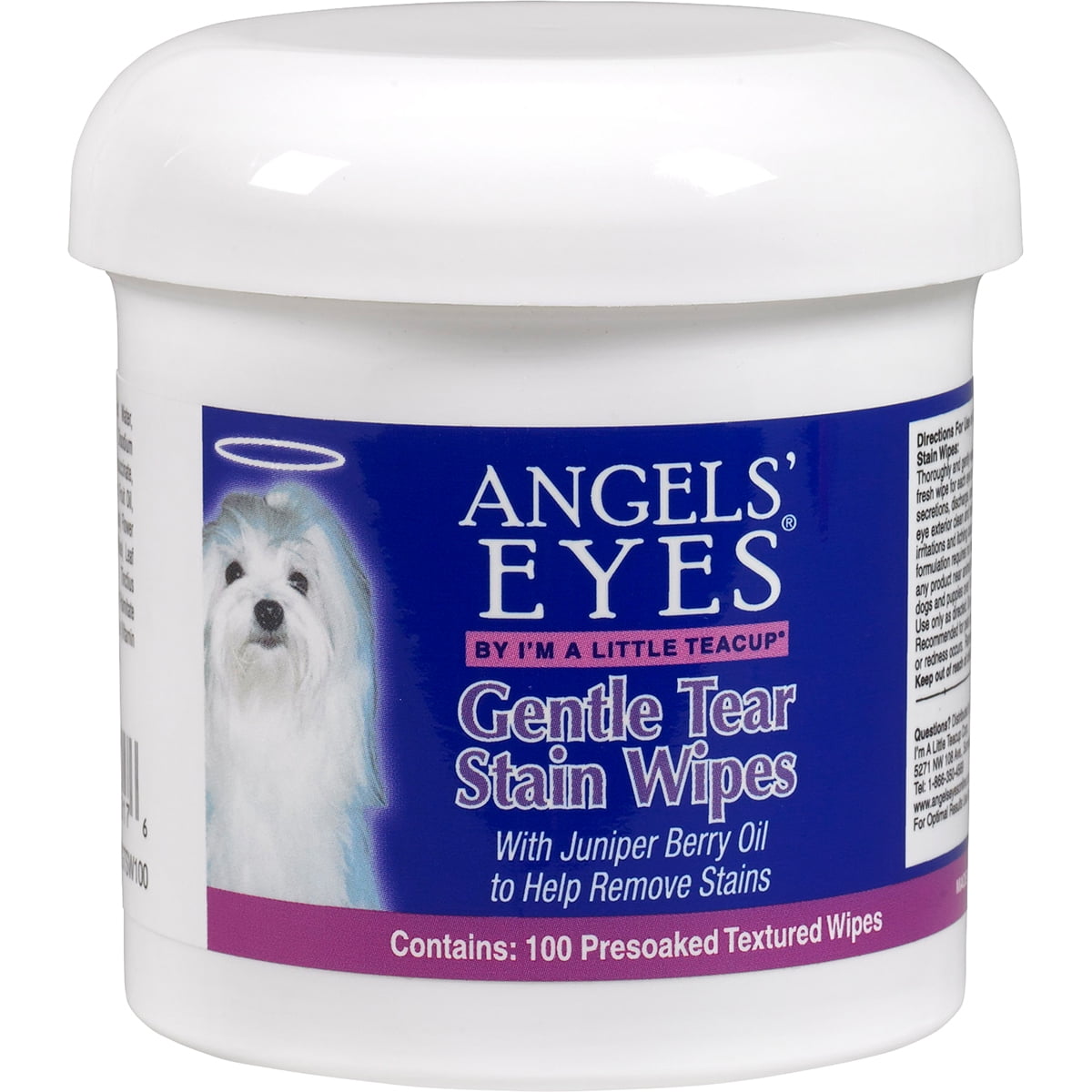 Angels' Eyes Gentle Tear Stain Wipes 100/Pkg- - Walmart.ca