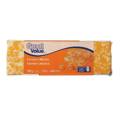 Great Value Farmer's Marble Cheese - Walmart.ca