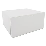 SCT Tuck-Top Bakery Boxes 19w x 14d x 4h White 50/Carton 1029 - Walmart.com