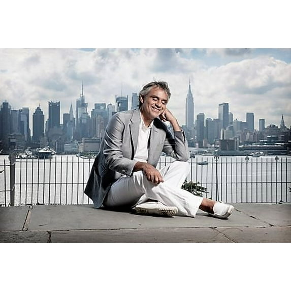 Andrea Bocelli Poster 27inx40in for any room 27x40 Multi-Color Square ...