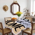 Bless Our Home Words Table Cloth 60x60in, Waterproof Square Tablecloth ...