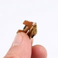 10 Pieces Spring Loaded Hinges Mini for Butterfly Chain Buckle Self ...