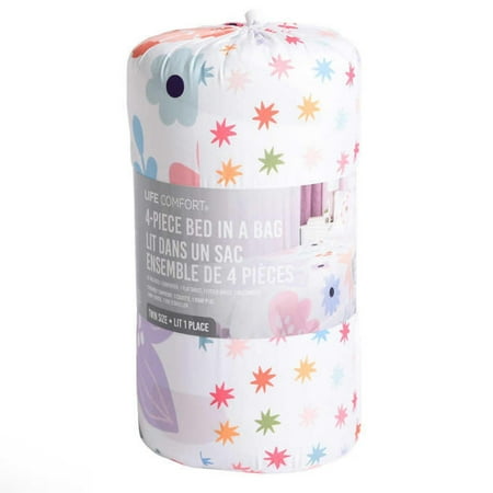 Life Comfort - Bed in a Bag Twin 4-piece Set | Walmart Canada