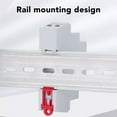 Din Rail Mount LED Signal Lamp Series AC/DC 24V Indication Pilot Lights JD9 New - Walmart.com