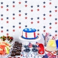 8 Pcs Patriotic Star Streamers Garland, 105 Ft Red White Blue Bunting ...