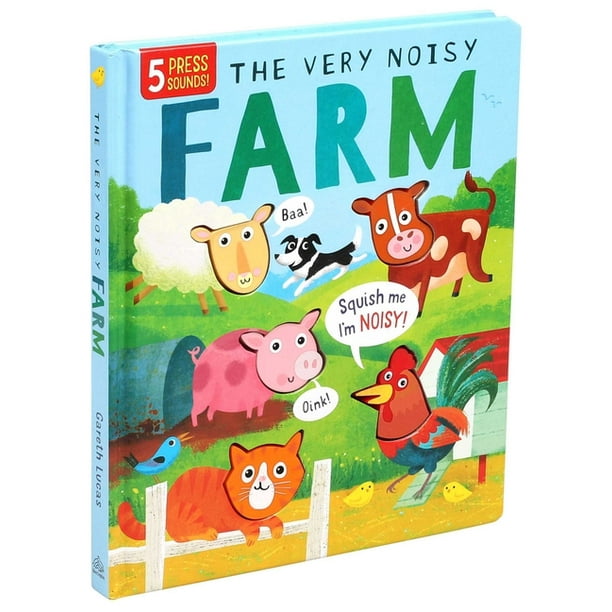 Squishy Sounds: The Very Noisy Farm (Board book) - Walmart.com ...