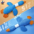 VITSCAN Goose Dog Toy for Aggressive Chewers, Stuffed Plush Squeaker ...