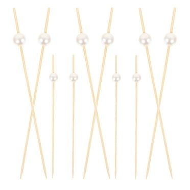 100Pcs Checkered Toothpick Flags Cocktail Picks Food Labels Black&White ...