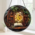 Book Lover Forest Library Acrylic Suncatcher – Window Decor2101 ...