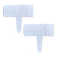 Imitation Stone Garden Fence Plastic Retaining Edging Border Cobbled ...