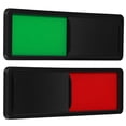 2 Pcs Out of Office Sign for Door Black Wordless + Glue - Walmart.com