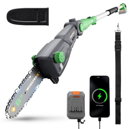 EGO Power 10 in. 56 V Battery Pole Saw Kit with Chain and Compatible ...