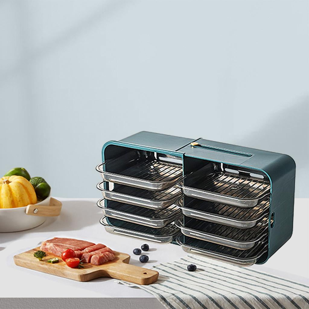 Wall-Mounted Countertop Side Dishes Rack Countertop Tray Organizer for ...