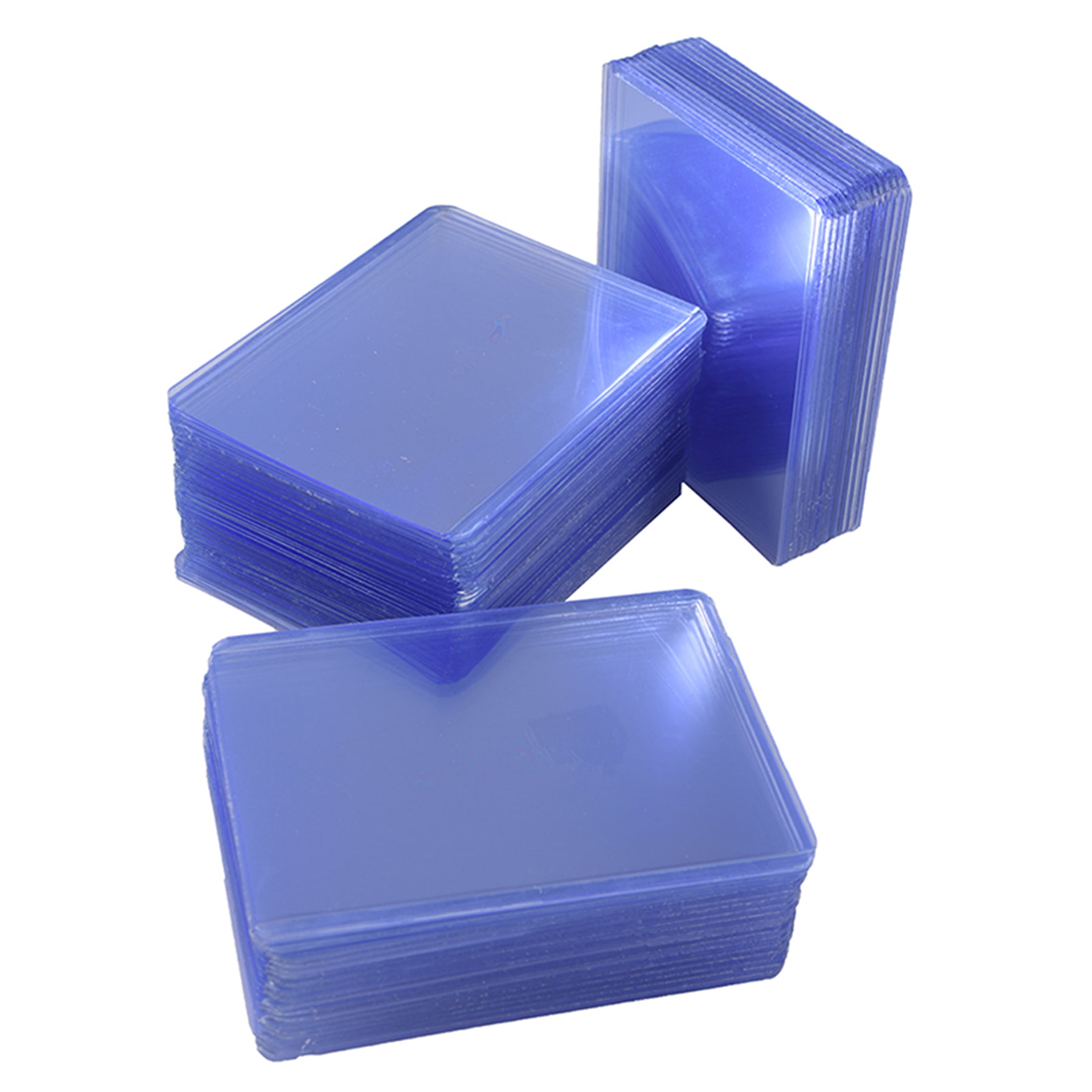 Trading Card Sleeves 3x4 inch, Elbourn 100 Pack Football Baseball Card ...