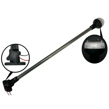 Pactrade Marine Boat LED All Round Anchor Fold Down Navigation Light SS ...