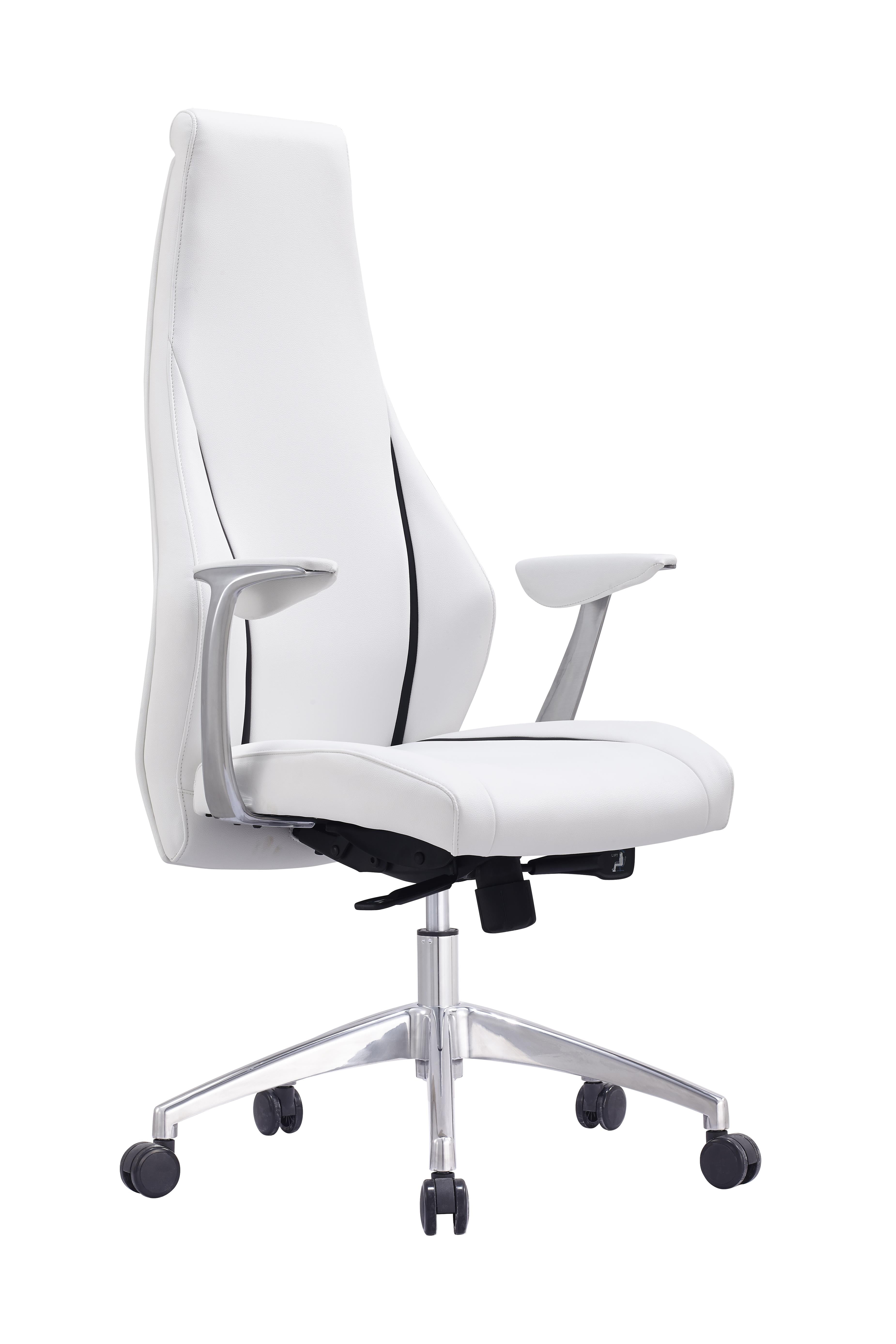Stanford Executive High Back Office Chair-Color:White - Walmart.com