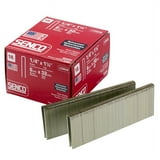 SENCO 1-1/4" 18Ga 1/4" Crown Medium Galvanized Wire Staples, 5000/Box - Walmart.com