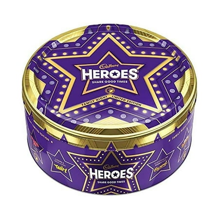 Cadbury UK Heroes Chocolate & Toffee Tin 800g | Walmart Canada