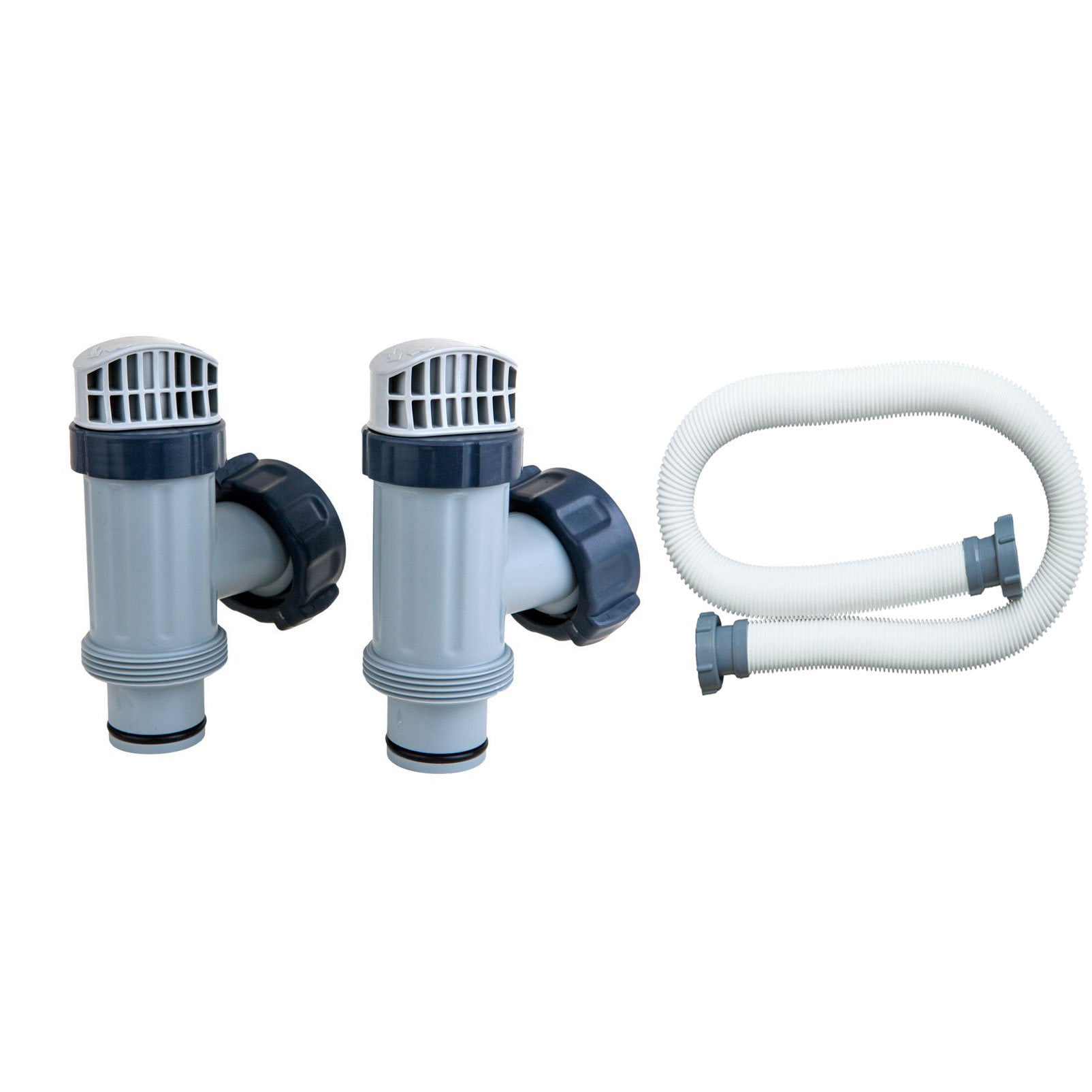 Intex Plunger Valve Part (2 Pack) +1.5 Inch Pool Pump Replacement Hose ...