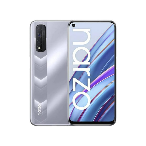 Smartphone Realme Narzo 30 5G Realme Procesador Dimensity 700 5G hasta 2.2 Plateado ...