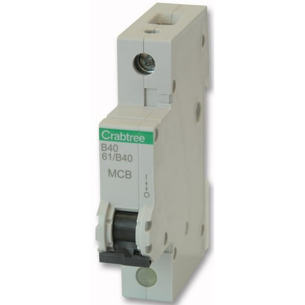 CRABTREE - Starbreaker 40A SP Type B MCB - Walmart.com