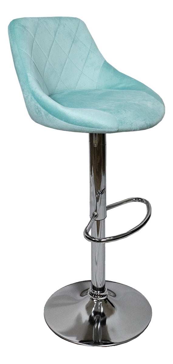 Decoform Silla Banco Giratorio Verde aqua Para Bar Barra Respaldo ...
