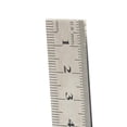 U.S. Solid Stainless Steel Metal Ruler, 12 inches, High Hardness, High ...