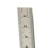 U.S. Solid Stainless Steel Metal Ruler, 12 inches, High Hardness, High ...