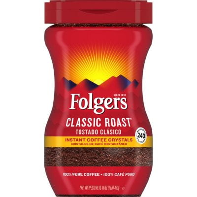Folgers Classic Roast Instant Coffee Crystals (16 oz.) – Totalhill.com – Toys and Game Store