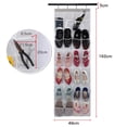 24 - Pocket Door Shoe Organizer, Nonwovens Mesh Hanging Storage for ...
