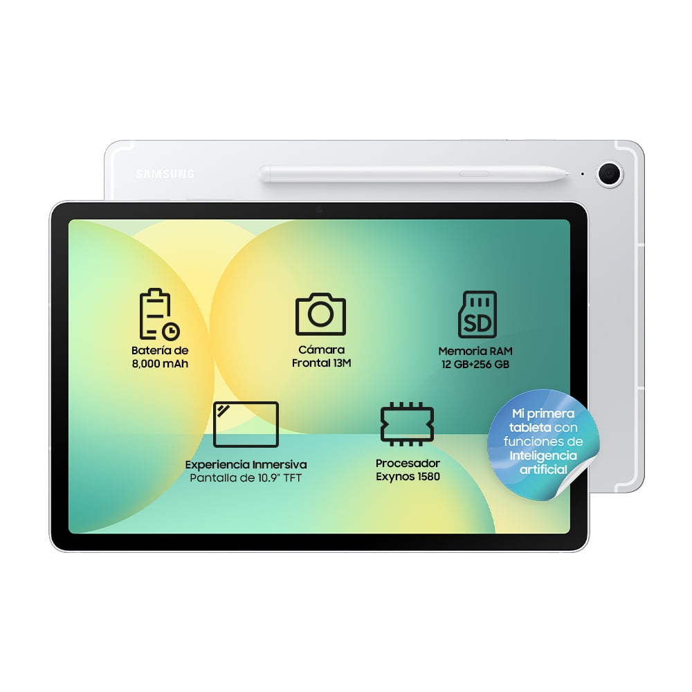 Tableta Samsung Galaxy S10 FE 12GB 256GB Plata | Bodega Aurrera en línea