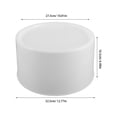 DEEPCRAFF White Countertop Drink Dispenser Stand Base with Minimalist ...