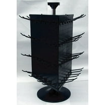 2 Sided White Plastic Counter Top Peg Board Spinner Display Rack ...