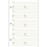 LANG ADDRESS BOOK REFILL PAGES ADDRESS BOOK - REFILL PAGES - Walmart.com