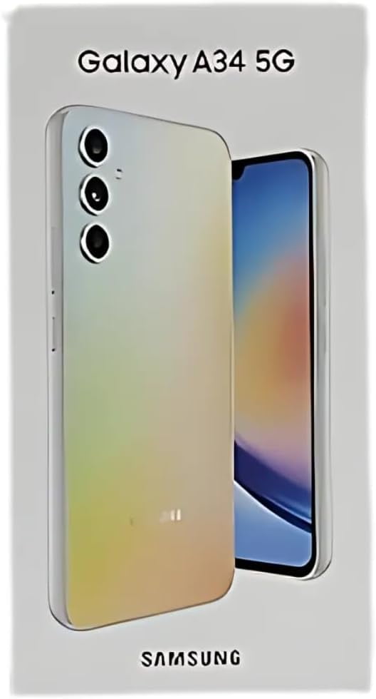 Open Box Samsung Galaxy A34 5G 128GB Dual SIM GSM Unlocked Android ...