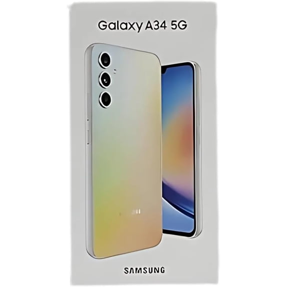 Open Box Samsung Galaxy A34 5G 128GB Dual SIM GSM Unlocked Android ...