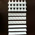 Besufy 9-in-1 Adhesive Jewelry Hooks, Wall Mount Plastic Jewelry ...