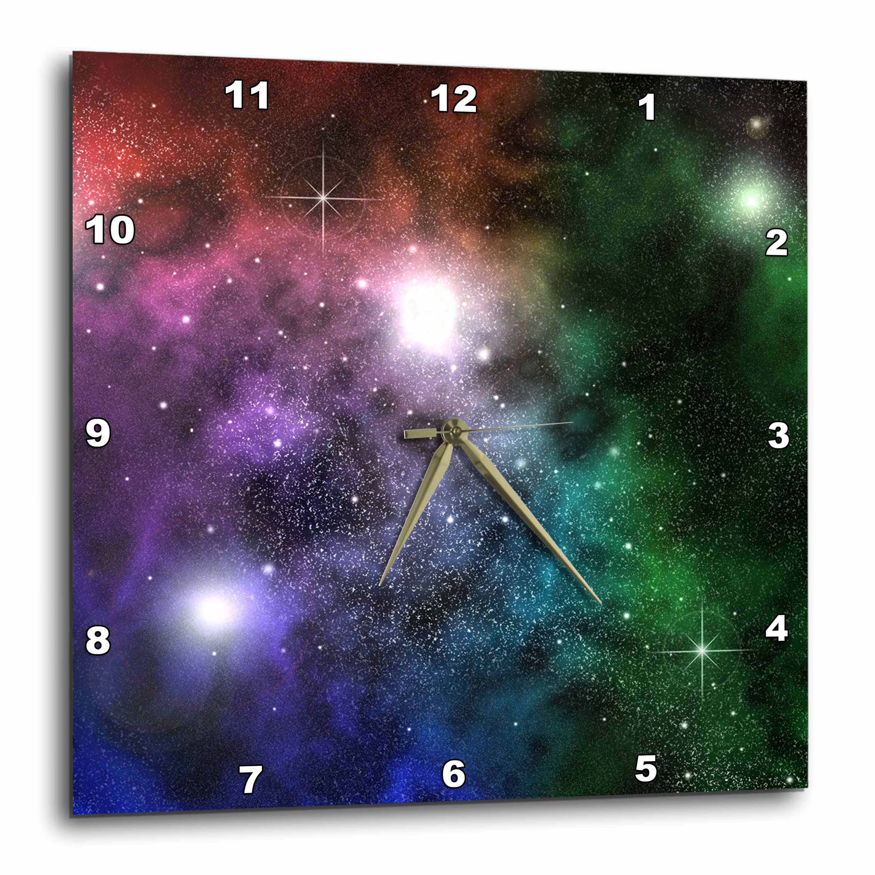 3dRose Space Clouds planets stars and nebulae speckle this deep space ...