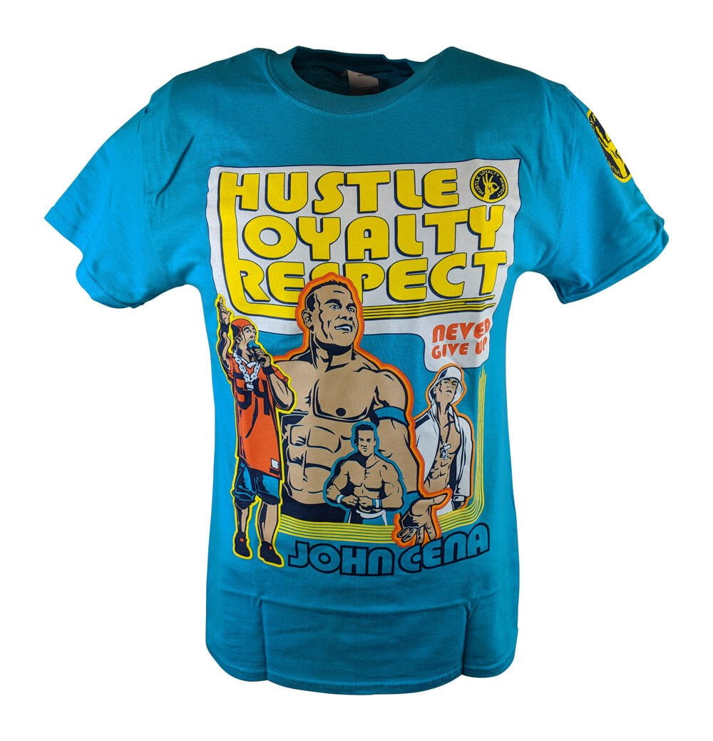 John Cena Blue Throwback Mens T-shirt M - Walmart.com