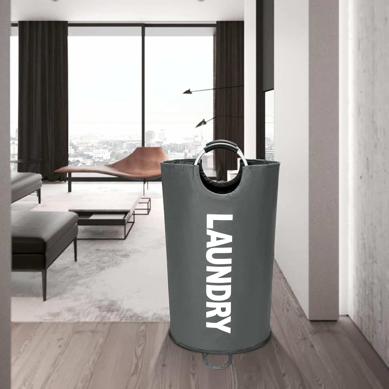 Click here for Xixi 90l Large Laundry Basket Freestanding Tall Cl... prices