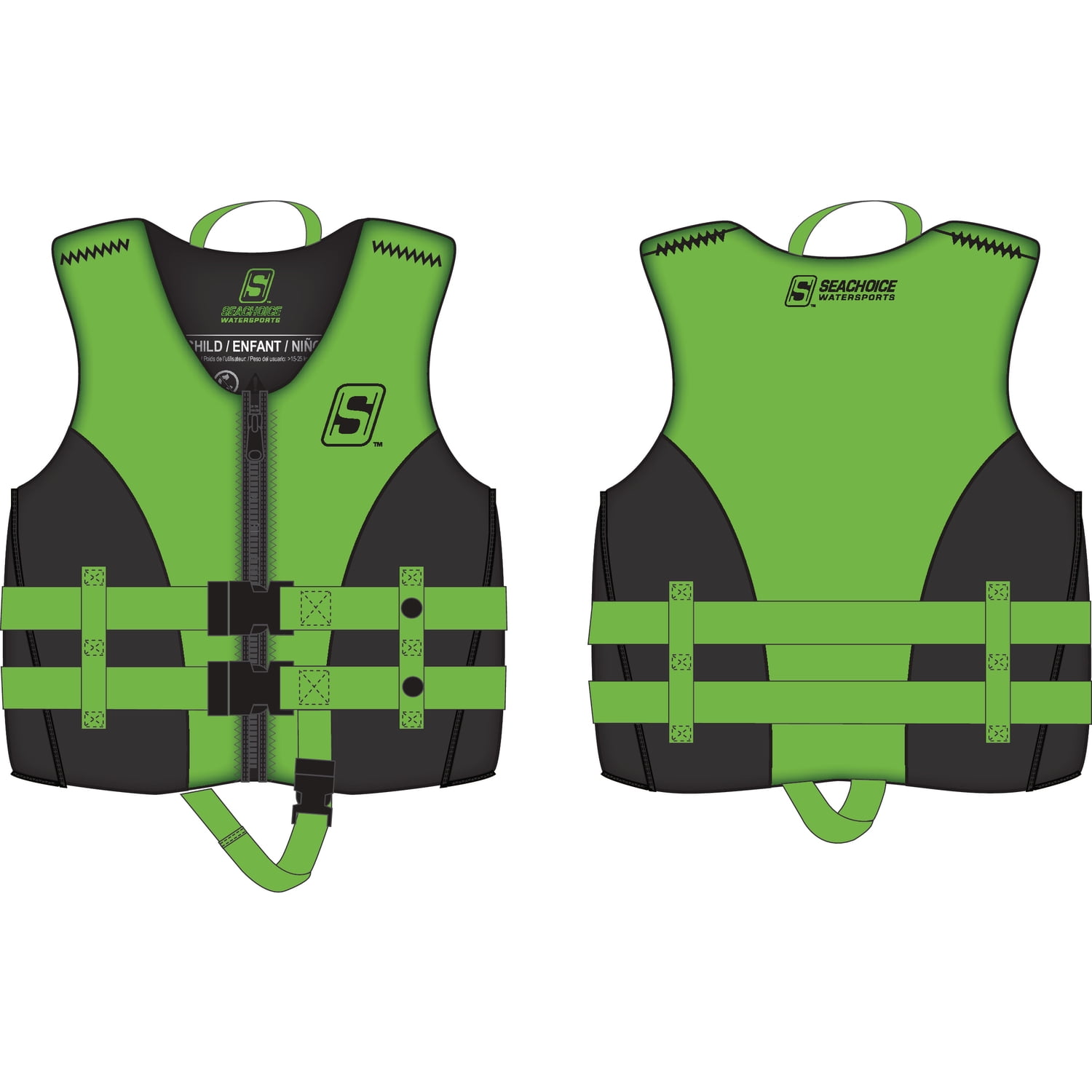 Seachoice Neoprene Multi-Sport Life Jacket and Vest, Child - Walmart.com