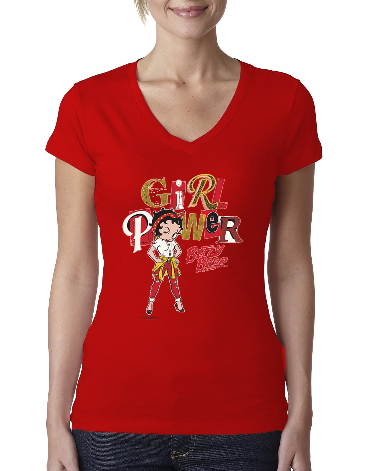 Wild Bobby , Betty Boop Winking Girl Power Femenist Betty Boop Womens ...