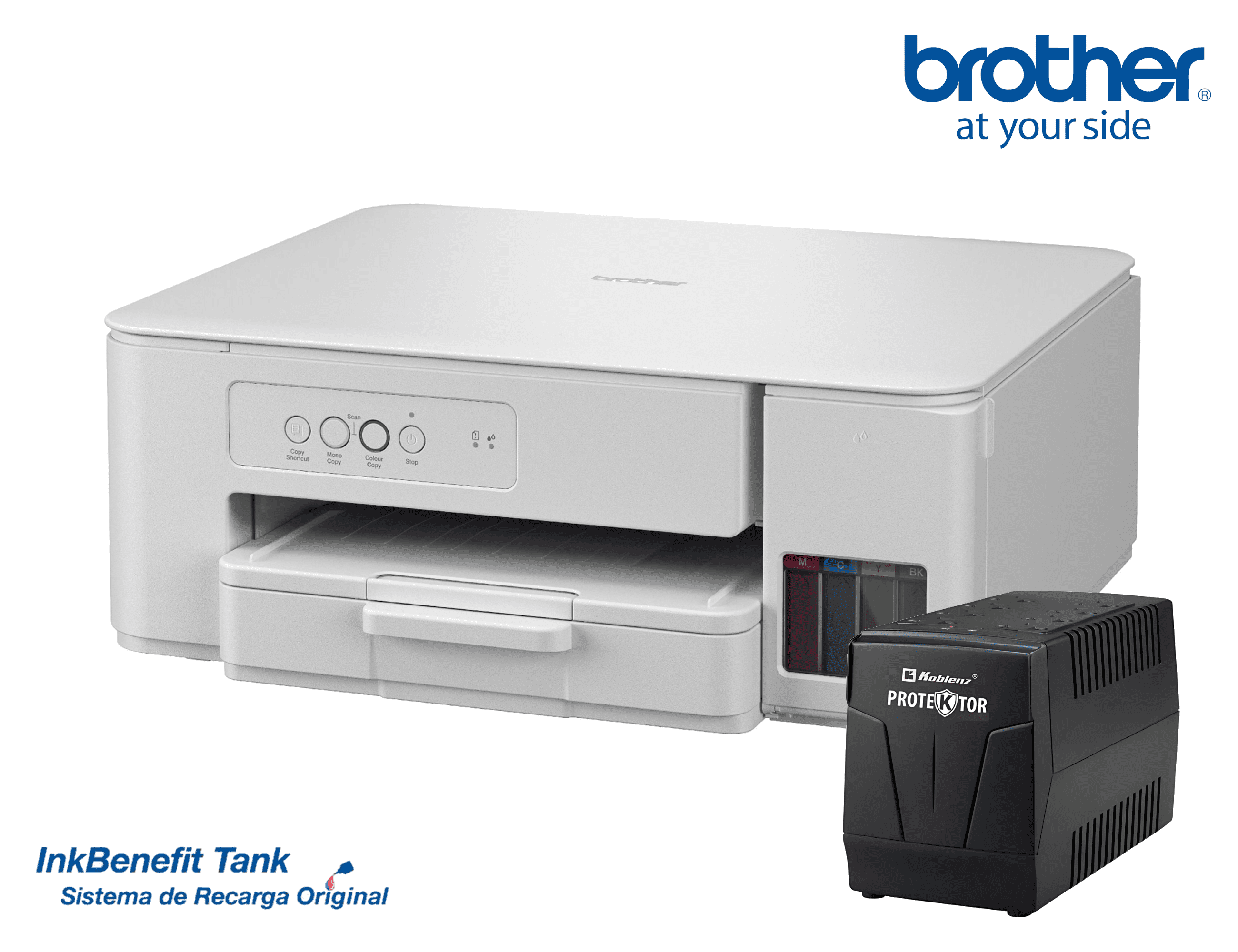 Impresora Multifuncional Brother T236 Sistema de Tinta Continua a Color ...