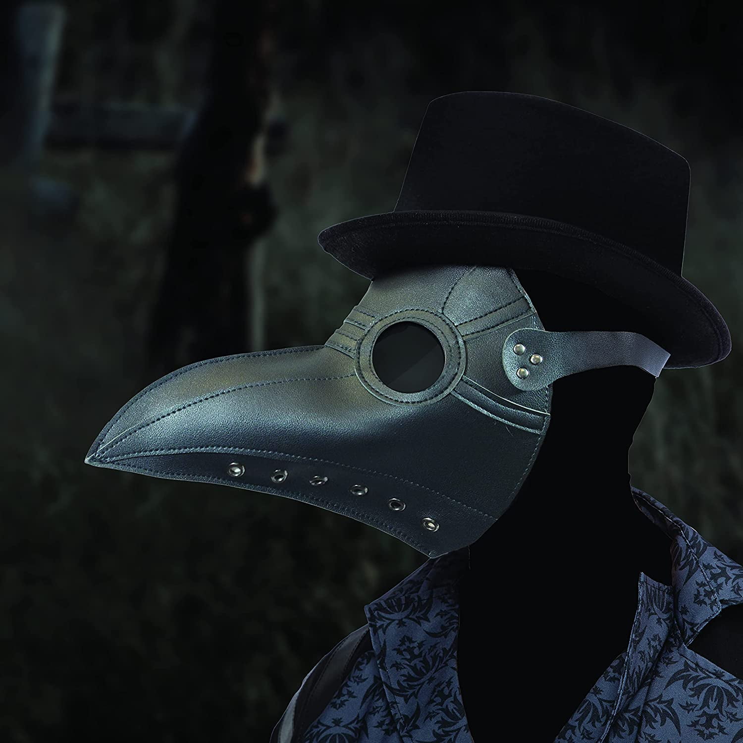 Buy Spooktacular Creations Gothic Plague Doctor Crow Mask Props Cosplay ...