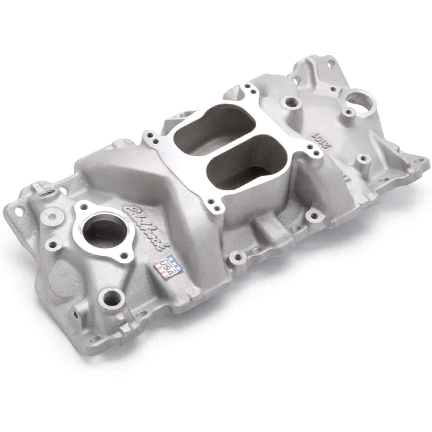 Edelbrock 2101 Performer Intake Manifold for 1955-1986 Small Block ...