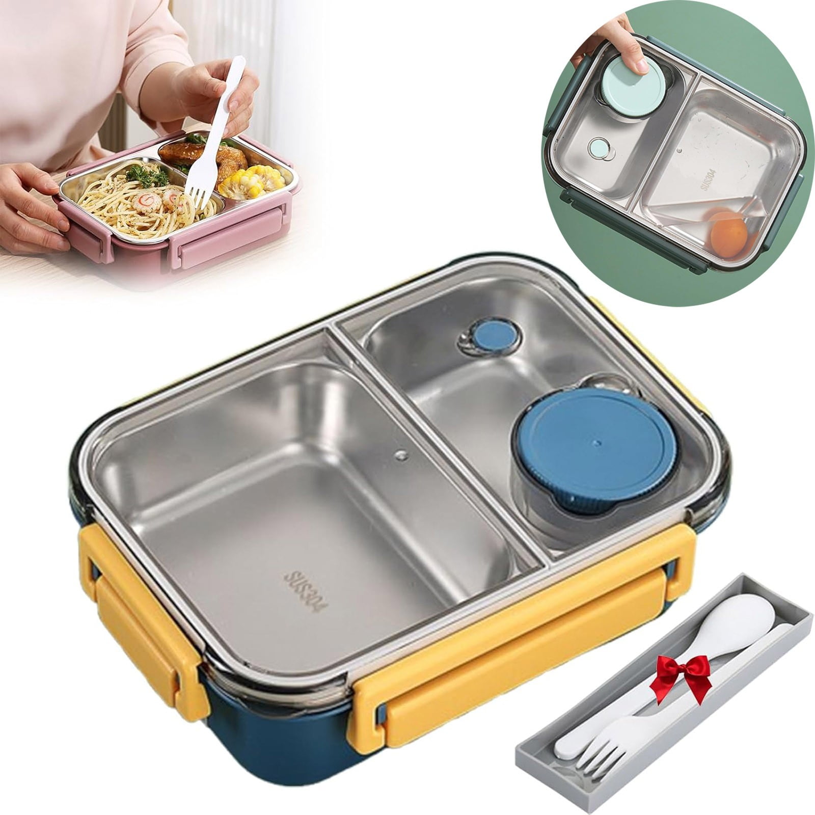 Click here for Boreal Craft Stainless Steel Bento Adult Lunch Por... prices