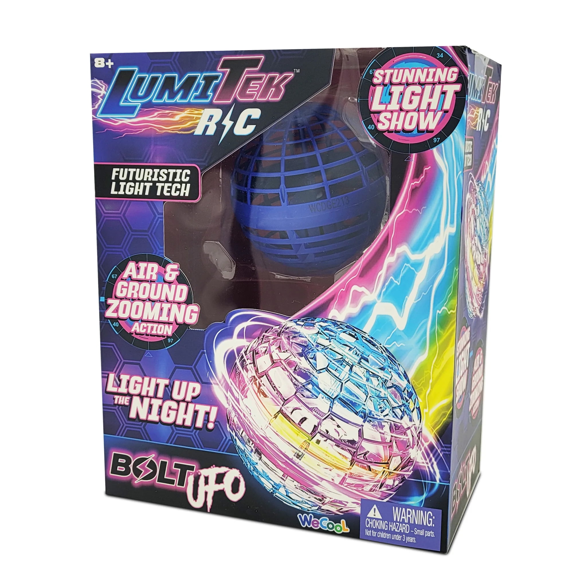 LumiTek R/C - LED Bolt UFO Drone - Walmart.com