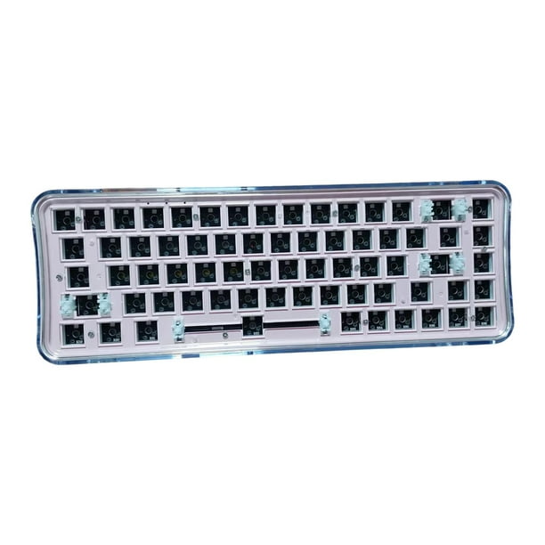 68 Keys Wired Wireless Mechanical Keyboard Hot Swap Switches ...